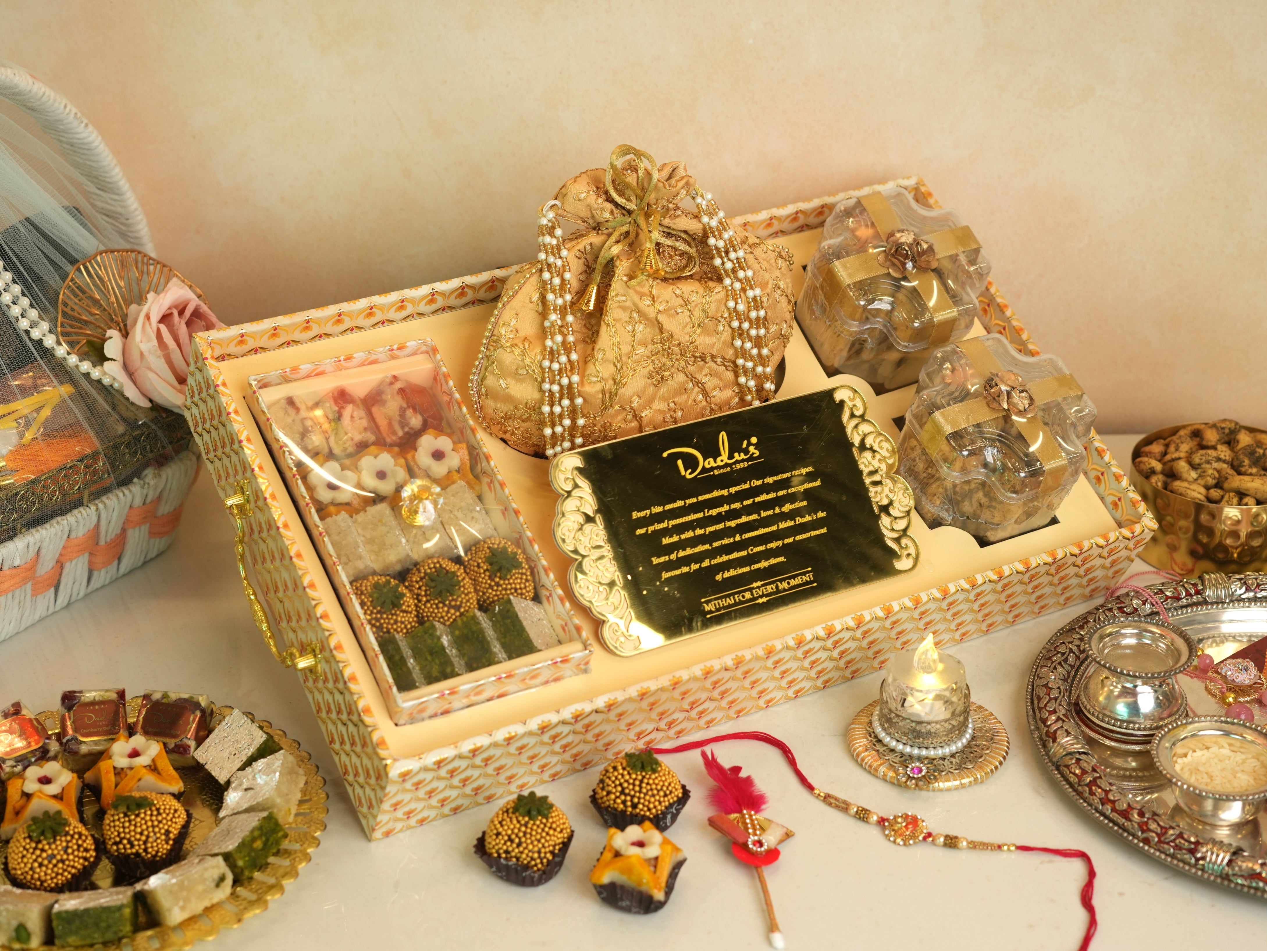 Luxury Rakhi Gift Tray – Shopdadussweet